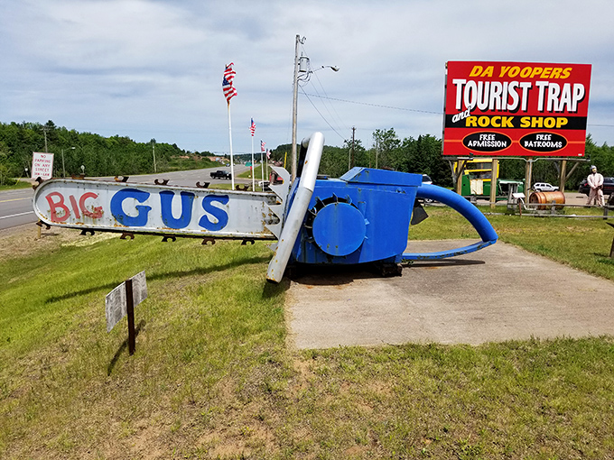 This massive chainsaw display isn't just big for big's sake &ndash; it's a monument to the logging heritage that shaped the Upper Peninsula's history and culture.