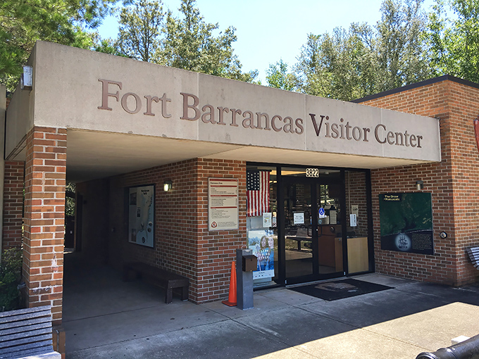 Not just another brick in the wall &ndash; Fort Barrancas' entrance invites you into a world where American history comes alive.