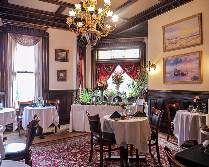 Dining in Style: Crystal chandeliers illuminate the formal dining room where breakfast becomes an event and dinner transforms into a royal feast.