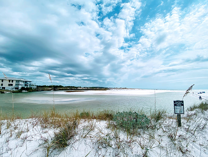 Where the water's so clear you can count a fish's freckles &ndash; Grayton's shoreline offers front-row seats to nature's aquarium.