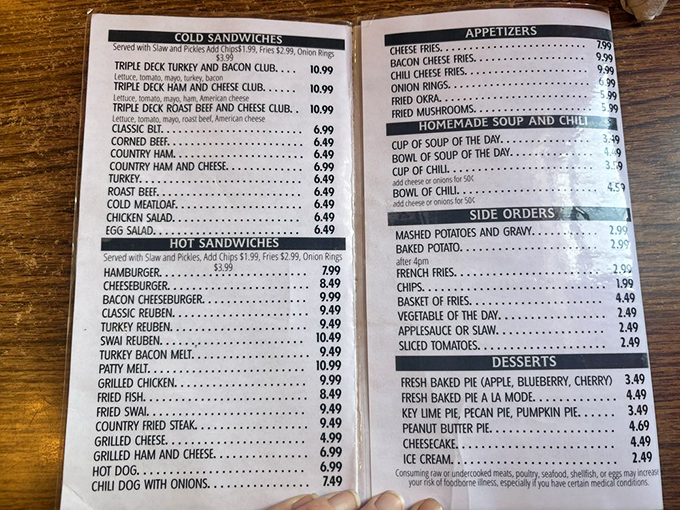 A treasure map of culinary delights where every choice is the right one. The hardest decision you'll make today is what to order first.