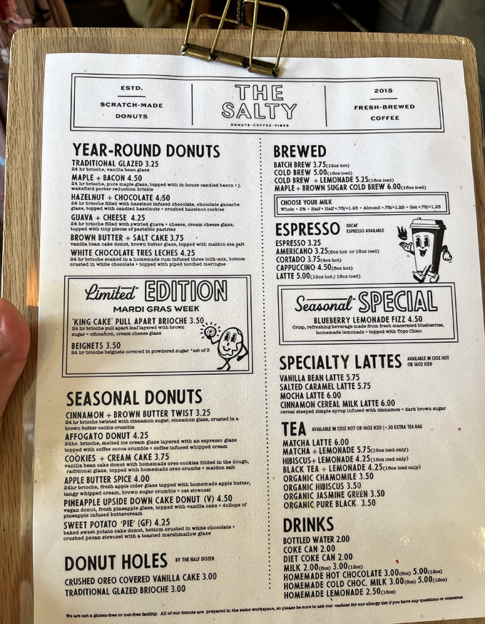 Menu: A treasure map of deliciousness &ndash; each description reads like poetry, turning simple ingredients into promises of flavor adventures.