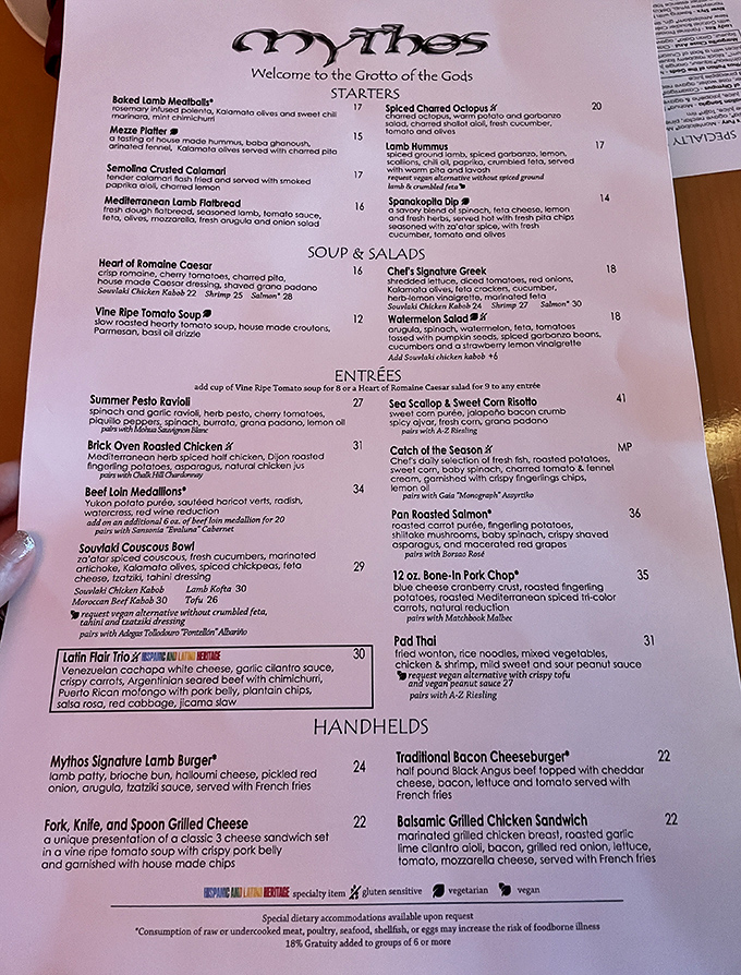 A culinary scroll of Mediterranean treasures awaits &ndash; from baked lamb meatballs to watermelon salad that would make Poseidon himself salivate.