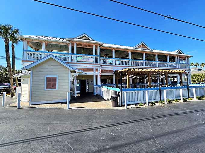 Waterfront dining spots like this understand that half the meal is the view and they're not wrong about it.