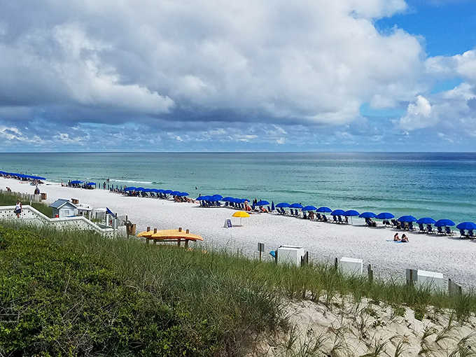 Mother Nature's masterpiece: where powdery white sand meets the clearest turquoise water this side of paradise.