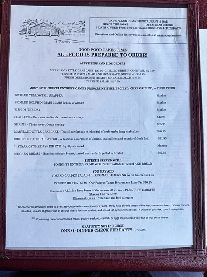 "Good food takes time" proclaims the menu, a gentle reminder that some pleasures &ndash; like their legendary Maryland crab cakes &ndash; are worth the wait.