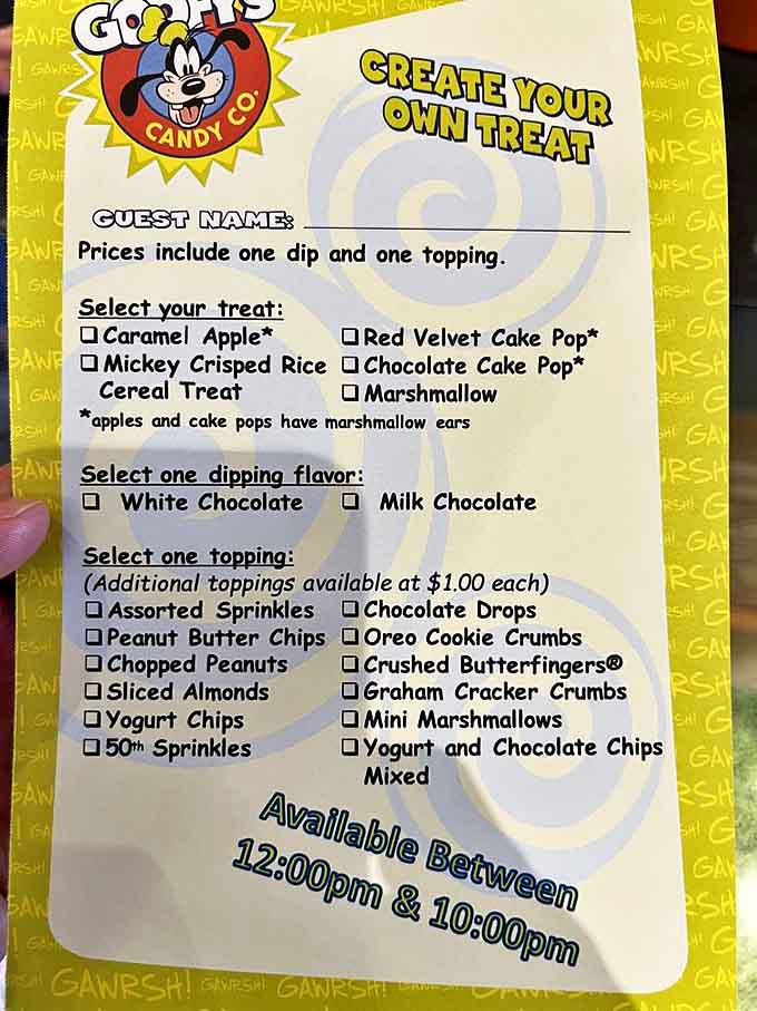 The create-your-own treat menu reads like a dessert fantasy draft &ndash; where indecision has never been so deliciously rewarding.