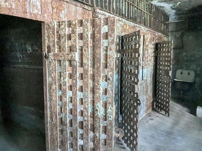 These cell doors have slammed shut thousands of times, each clang echoing through history like a very depressing percussion section.