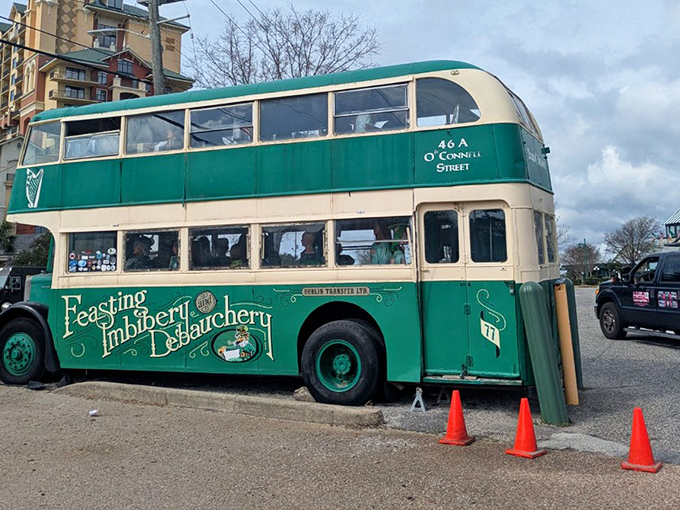 Roadside oddities come and go, but this double-decker delight has earned its place in the pantheon of "things that make you slam on the brakes."