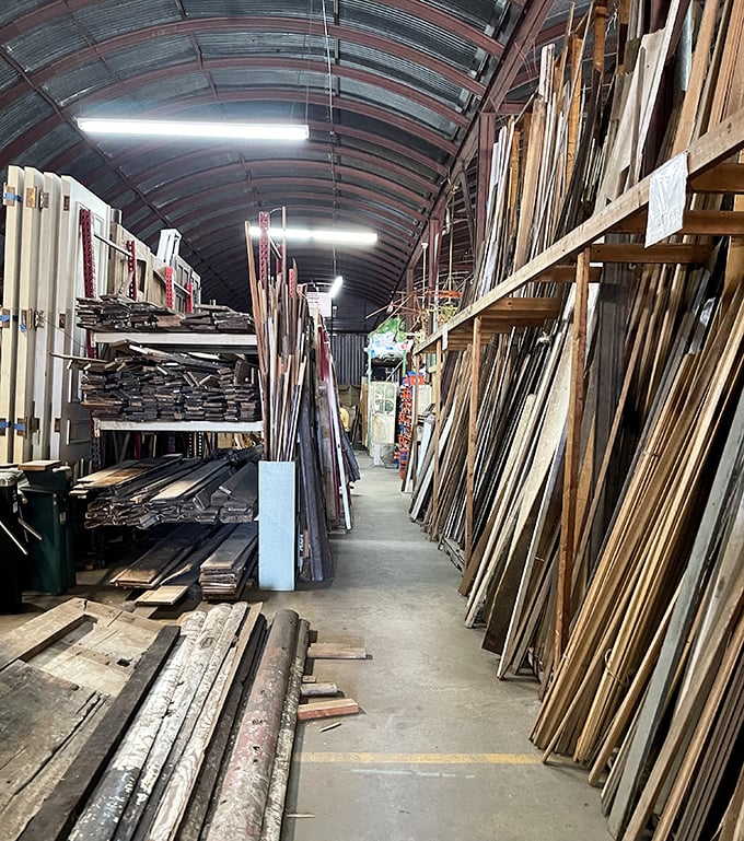 Lumber lovers, rejoice! These aren't just planks and boards but stories waiting to be continued in your next renovation project.