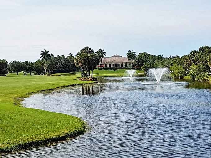 Golf doesn't get more scenic than this &ndash; perfectly manicured greens surrounded by shimmering water features that challenge your game while soothing your soul.