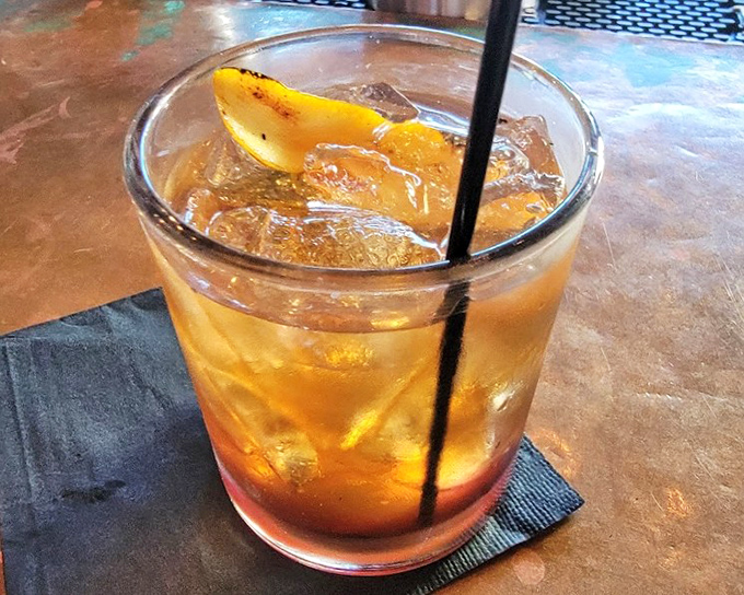 This Old Fashioned isn't just a drink, it's a time machine in a glass &ndash; Bulleit Bourbon muddled with history and garnished with nostalgia.