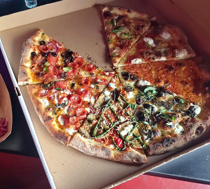 This isn't just fuel for your gaming marathon &ndash; it's a perfect circle of crispy-based, generously-topped happiness served without pretension.