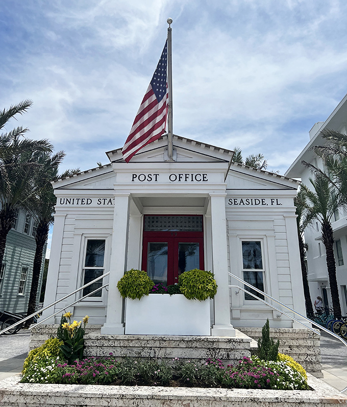 The Seaside Post Office &ndash; possibly the only mail facility in America that's appeared in more Instagram posts than actual letters.