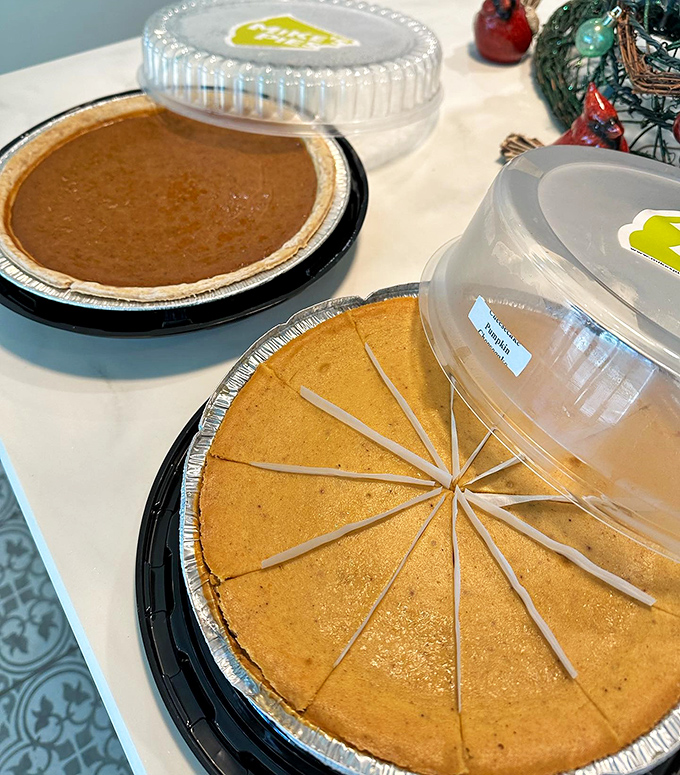 Pumpkin pie: Autumn captured in a perfect circle. This isn't just pumpkin pie&mdash;it's what other pumpkin pies aspire to be when they grow up.