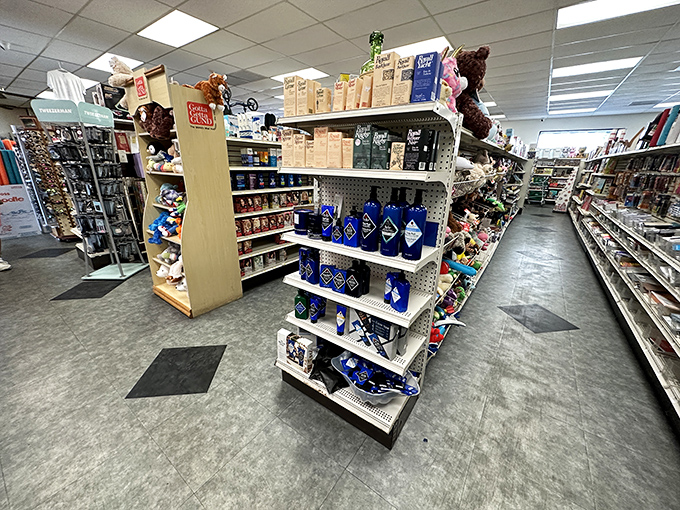 Shelves stocked with everything from necessities to novelties &ndash; Green's understands that "convenience store" should actually be convenient.