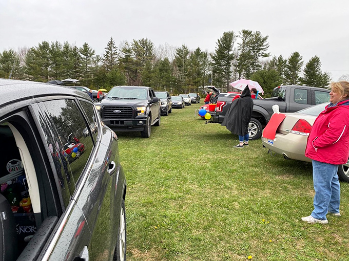 Between-feature socializing creates the community magic of drive-ins &ndash; where neighbors become fellow audience members under open skies.