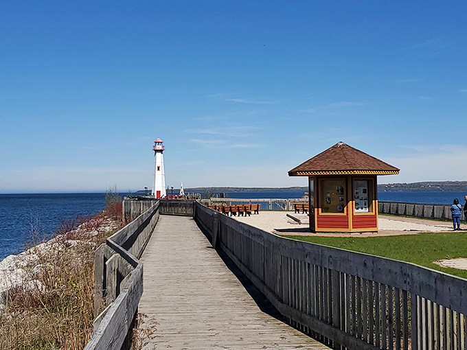 This charming gazebo looks like it's waiting for a romantic comedy scene to unfold – cue the quirky protagonist having a life epiphany.