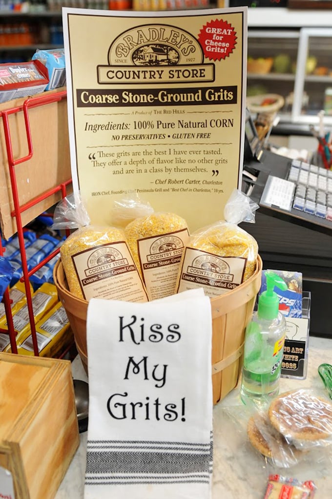 "Kiss My Grits" isn't just a saying here &ndash; Bradley's stone-ground grits have converted even the most stubborn Yankees to Southern breakfast traditions.