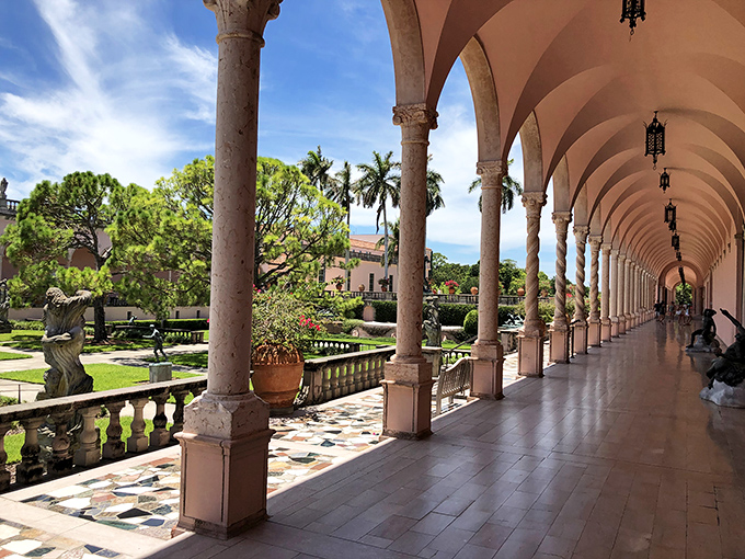 Where Mediterranean dreams come to life in Florida. These arches have witnessed more selfies than family reunions.