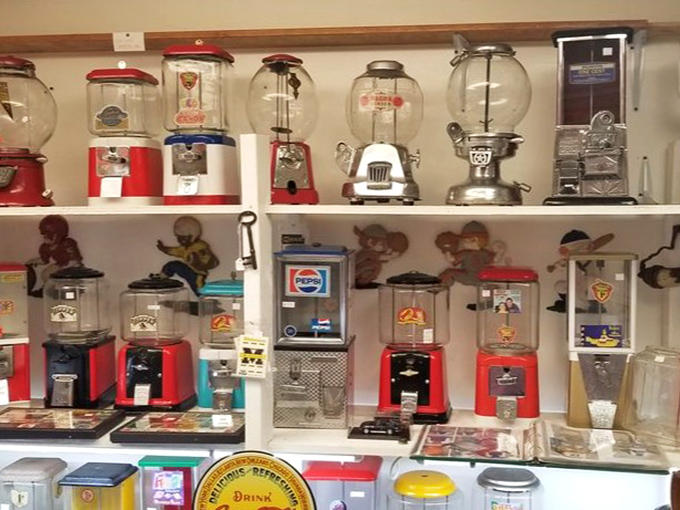 These candy-colored sentinels of sweetness aren't just gumball machines &ndash; they're mechanical time capsules of childhood joy.