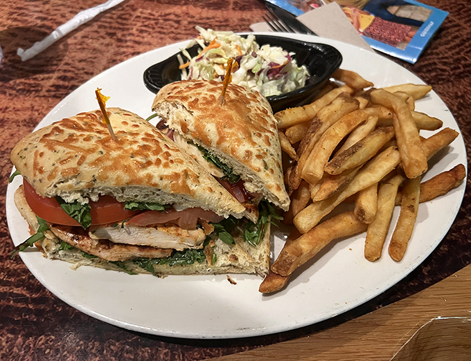 Sometimes civilization's greatest achievements are the simplest&mdash;like this perfectly executed chicken sandwich with a mountain of golden fries.