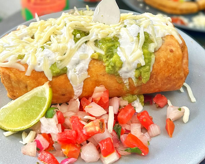 This isn't just fried &ndash; it's transformed! Crispy exterior giving way to molten fillings, topped with enough cheese to make Wisconsin proud.