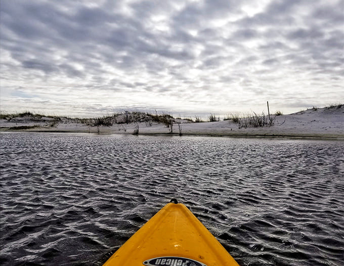 Yellow kayak, blue water, zero worries &ndash; exploring Western Lake is like paddling through a living postcard.