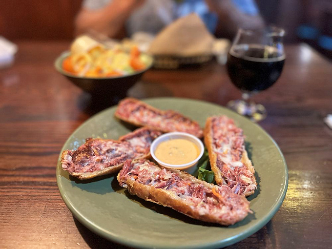 Irish Egg Rolls prove that the best fusion food makes perfect sense &ndash; all the Reuben ingredients wrapped in a crispy package for maximum dippability.