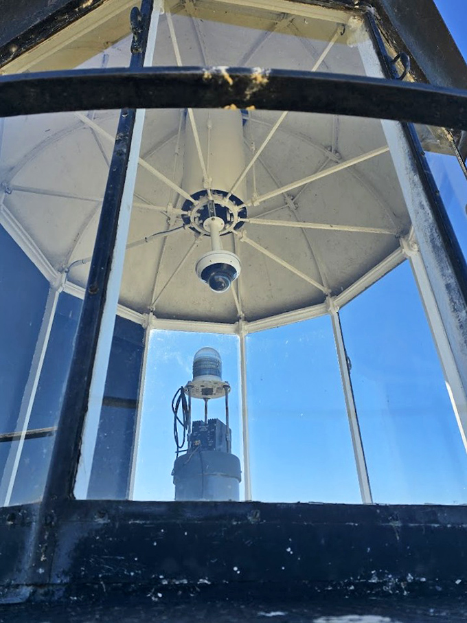 Where the magic happens! This engineering marvel has been preventing shipwrecks and inspiring maritime poetry for over a century.