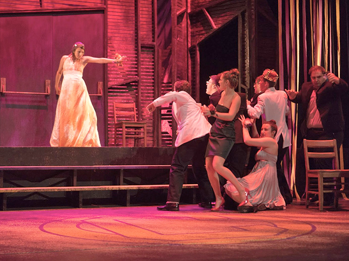 Performers bring stories to life under dramatic lighting, creating moments of theatrical magic that no screen can ever replicate.