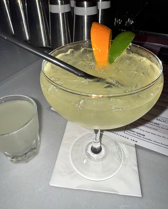 A classic margarita gets the ICEBAR treatment, served in a glass that's literally melting away as you sip &ndash; talk about a race against time!