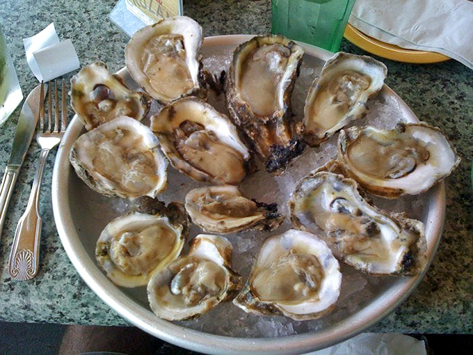 Fresh oysters on the half shell arrive like jewels on ice &ndash; briny, delicate treasures from the sea waiting for a squeeze of lemon.