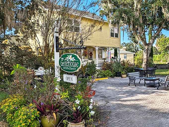 This sunny yellow Victorian charmer serves up garden-to-table delights in a setting that feels plucked from a storybook.