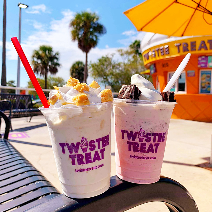 These cups of swirled heaven prove that sometimes the best relationships are between ice cream and candy.