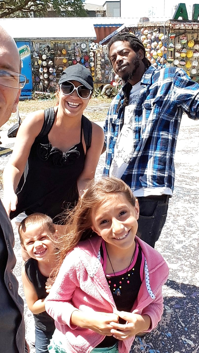 Visitors of all ages discover the joy of Hong Kong Willie's, where every discarded object tells a story of rescue and reinvention.