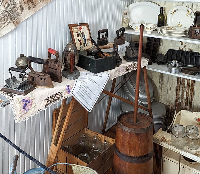 Domestic life before electricity &ndash; these well-worn tools tell stories of backbreaking laundry days and cooking marathons that would make today's meal prep seem like child's play.