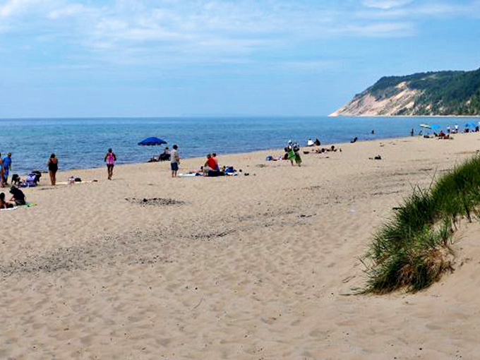 Miles of pristine shoreline mean you can actually find your own space without setting up camp next to someone else's beach umbrella.