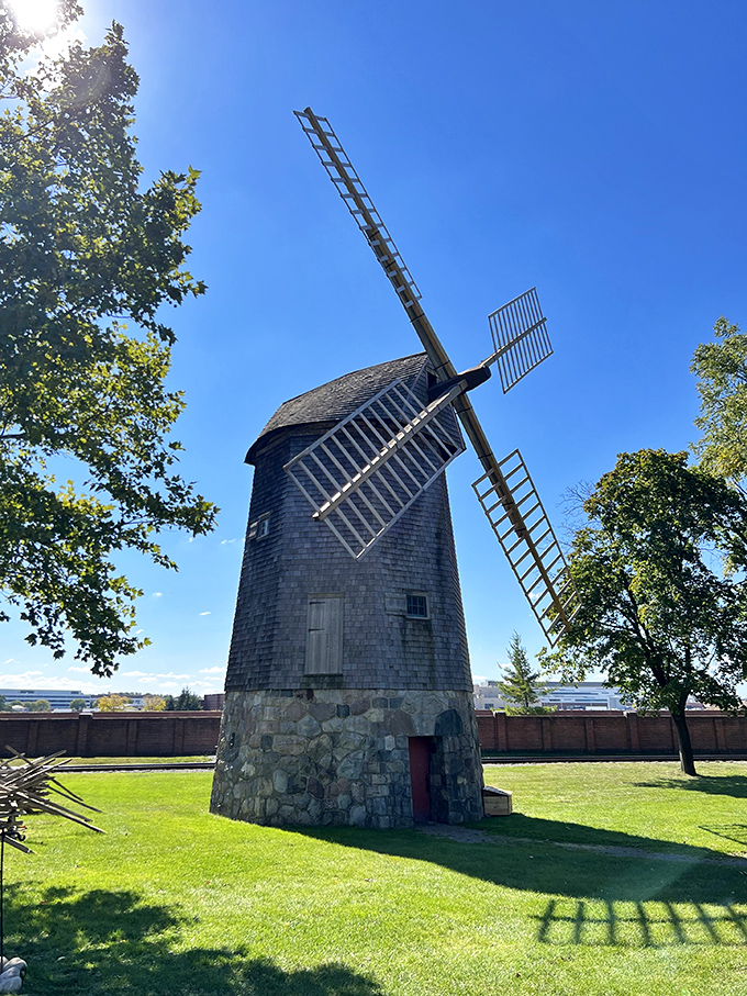 This windmill doesn't just catch the breeze &ndash; it catches imaginations, its wooden arms reaching skyward just as they did centuries ago.