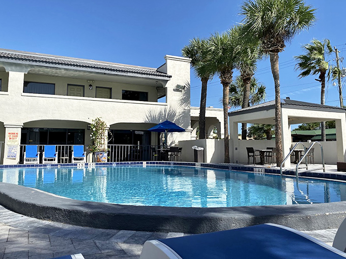 The Ponce de Leon Hotel's fountain sits before Flagler College's Spanish Renaissance architecture, where history and education beautifully merge.