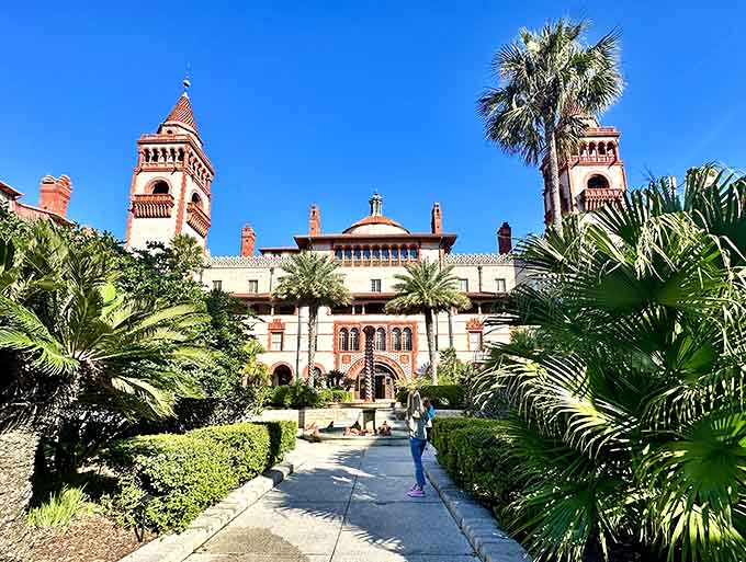 Those red roofs and towers prove that education can happen in absolutely stunning surroundings.