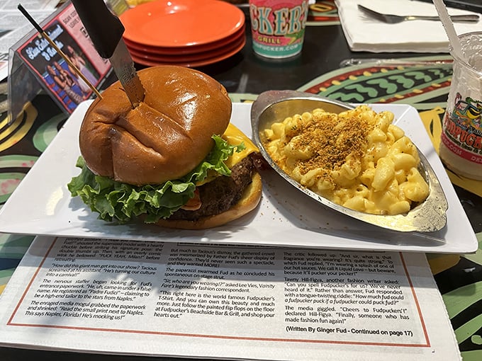 The burger that launched a thousand food selfies. That side of mac and cheese isn't a side&mdash;it's a co-star in this delicious production.