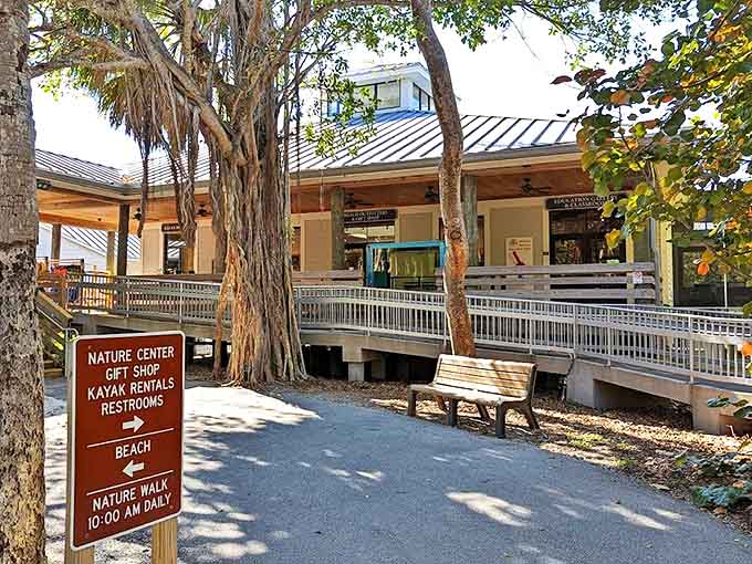 The William T. Kirby Nature Center welcomes curious minds with rustic charm &ndash; like your nature-loving grandparent's porch, but with educational exhibits.