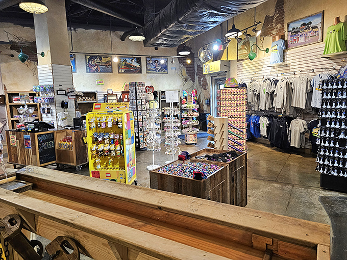 Not your average souvenir stop &ndash; this gift shop lets you take home a piece of wonder, minus the architectural impossibilities and scientific anomalies.