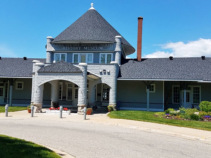 Little Traverse History Museum This former railroad depot now houses the stories and artifacts of Petoskey's past, including Hemingway's local adventures.
