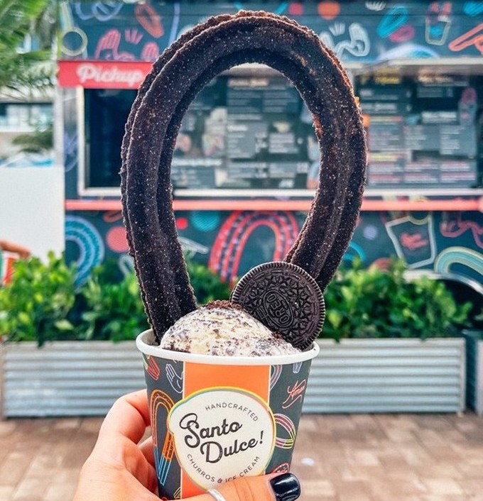 The Oreo churro combines two dessert worlds in one indulgent bite &ndash; cookie meets fried dough in a match made in sweet tooth heaven.