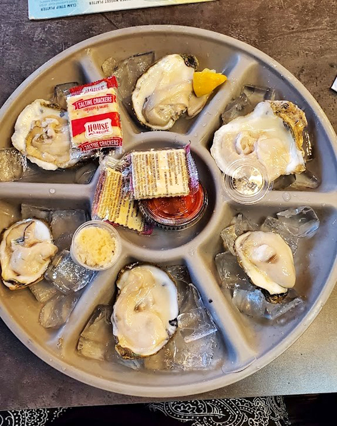Nature's perfect appetizer arrives on ice&mdash;briny jewels waiting to be adorned with just a squeeze of lemon and perhaps a dab of horseradish courage.