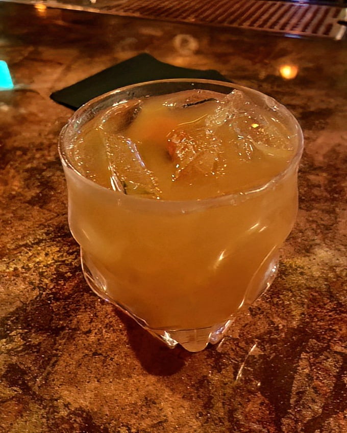 A refreshing citrus concoction that might just put a spell on you – perfect for cooling down after a hot Florida day.