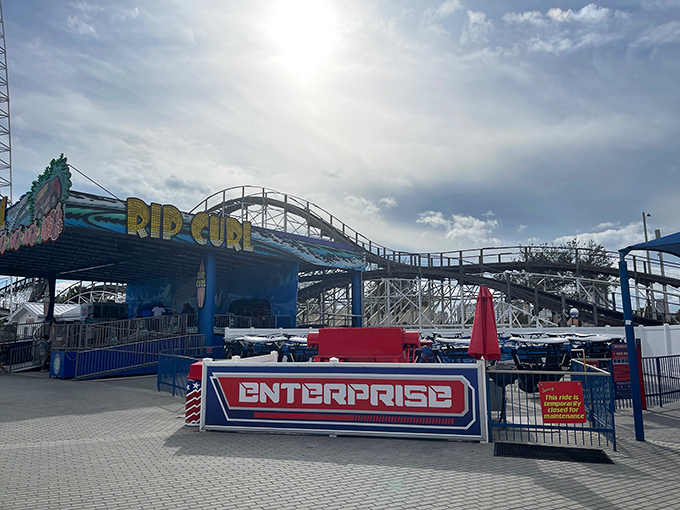 Rip Curl's twisting track promises the perfect balance of thrill and accessibility – intense enough for teenagers, manageable enough for brave grandparents.