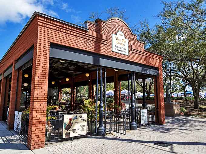 Ybor Art Studio: This charming brick storefront invites creative exploration, proving Ybor's artistic spirit is as strong as its Cuban coffee.